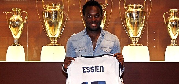 Essien: "Espero ajudar o Real Madrid a ganhar títulos"
