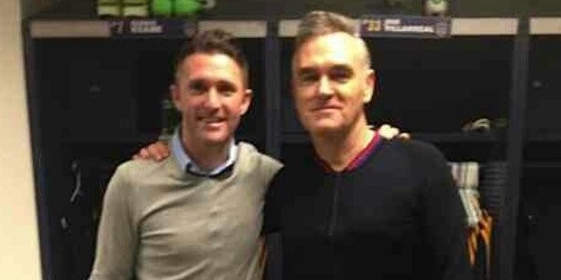 Robbie Keane descobre que é parente de Morrissey