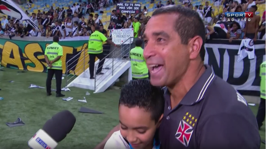 Zinho aproveitou a alegria de campeão para dar uma baita lição de vida ...
