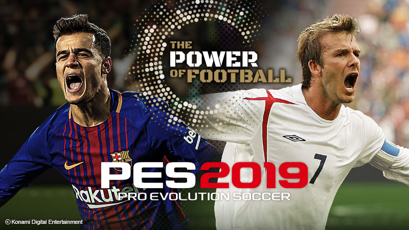 Philippe Coutinho e David Beckham estrelam primeiro trailer do PES 2019 ...