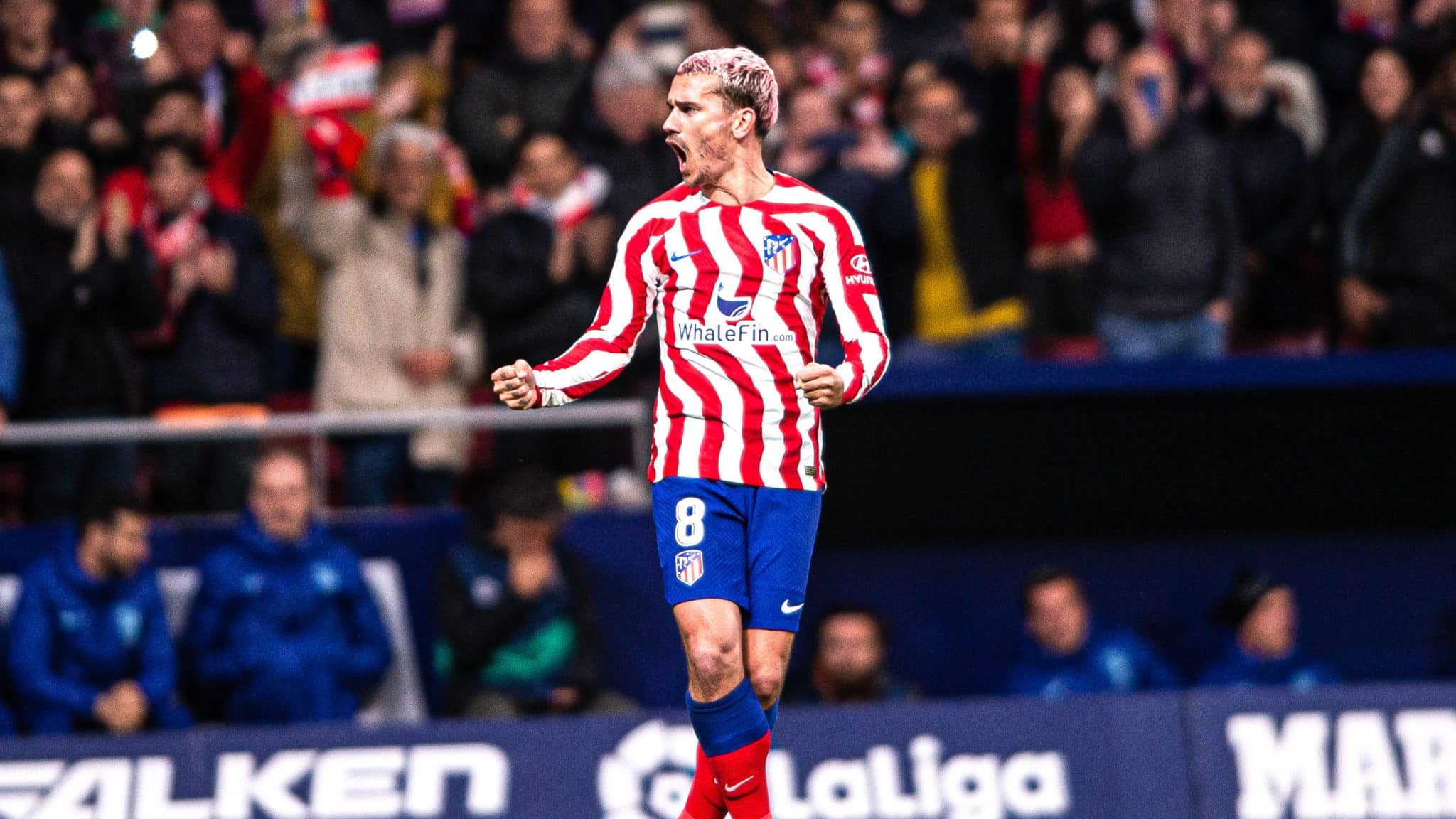 Griezmann brilhou mais uma vez na terceira vitória seguida do Atlético ...