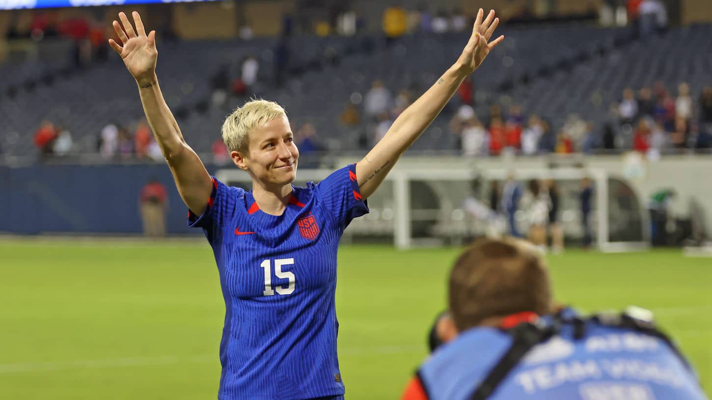 Rapinoe conquistou status de lenda em campo, mas seu impacto fora dele ...