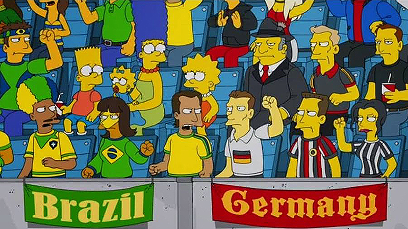Simpsons vão ao Itaquerão, e Homer apita um Maracanazo alemão na final ...