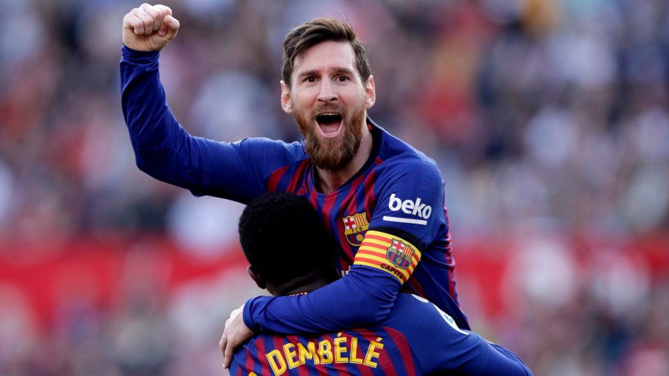 Com show diante do Sevilla, Messi chegou a 50 tripletas na carreira ...