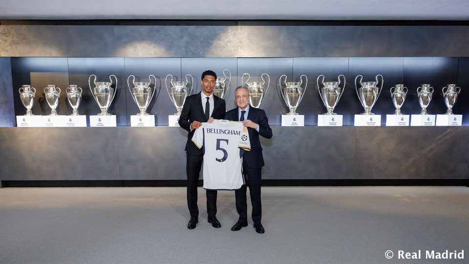 Bellingham é o novo camisa 5 do Real Madrid: “Uma homenagem a quão bom ...