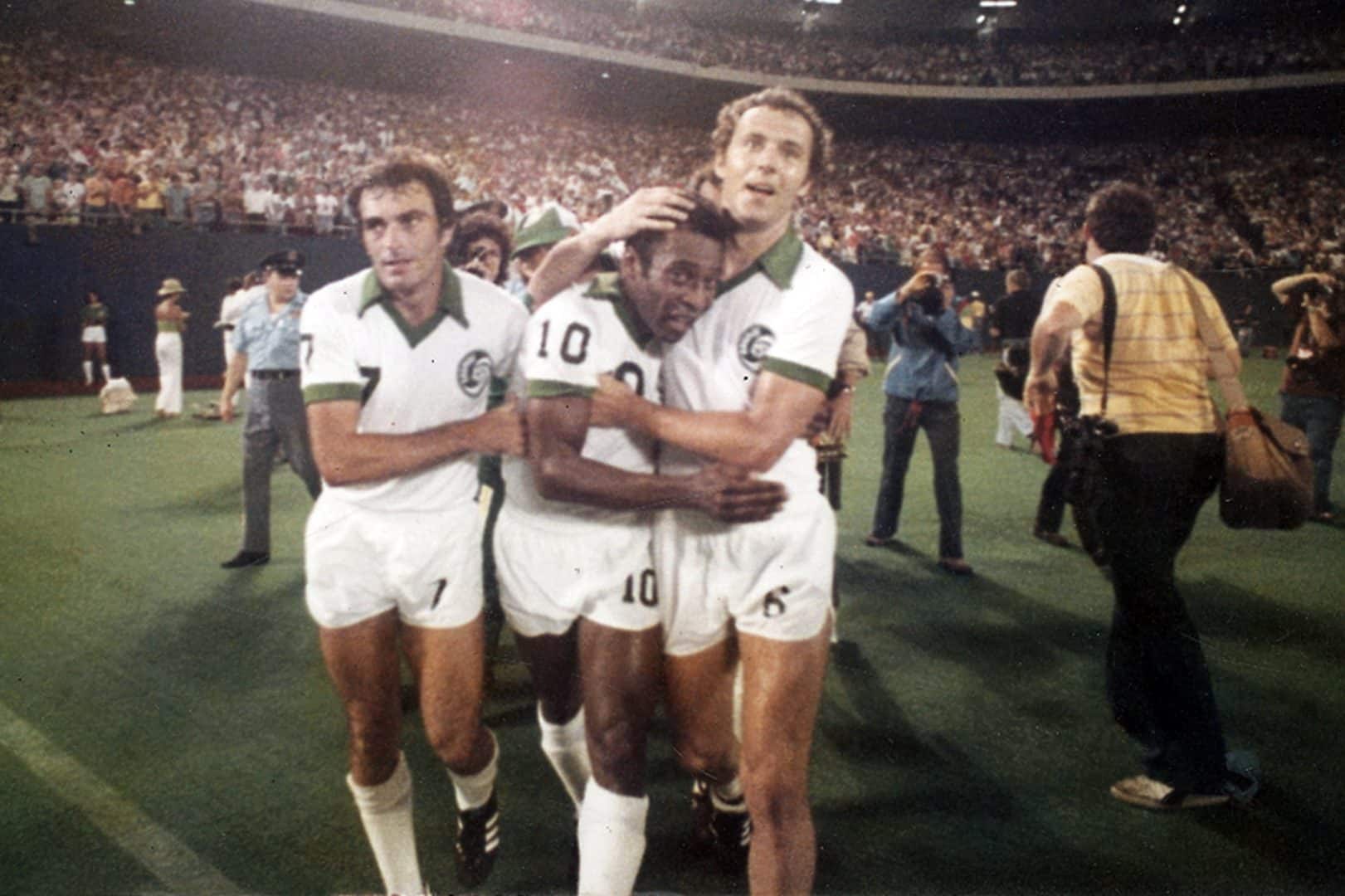 Beckenbauer e Pelé nutriram linda amizade no New York Cosmos, que teve ...
